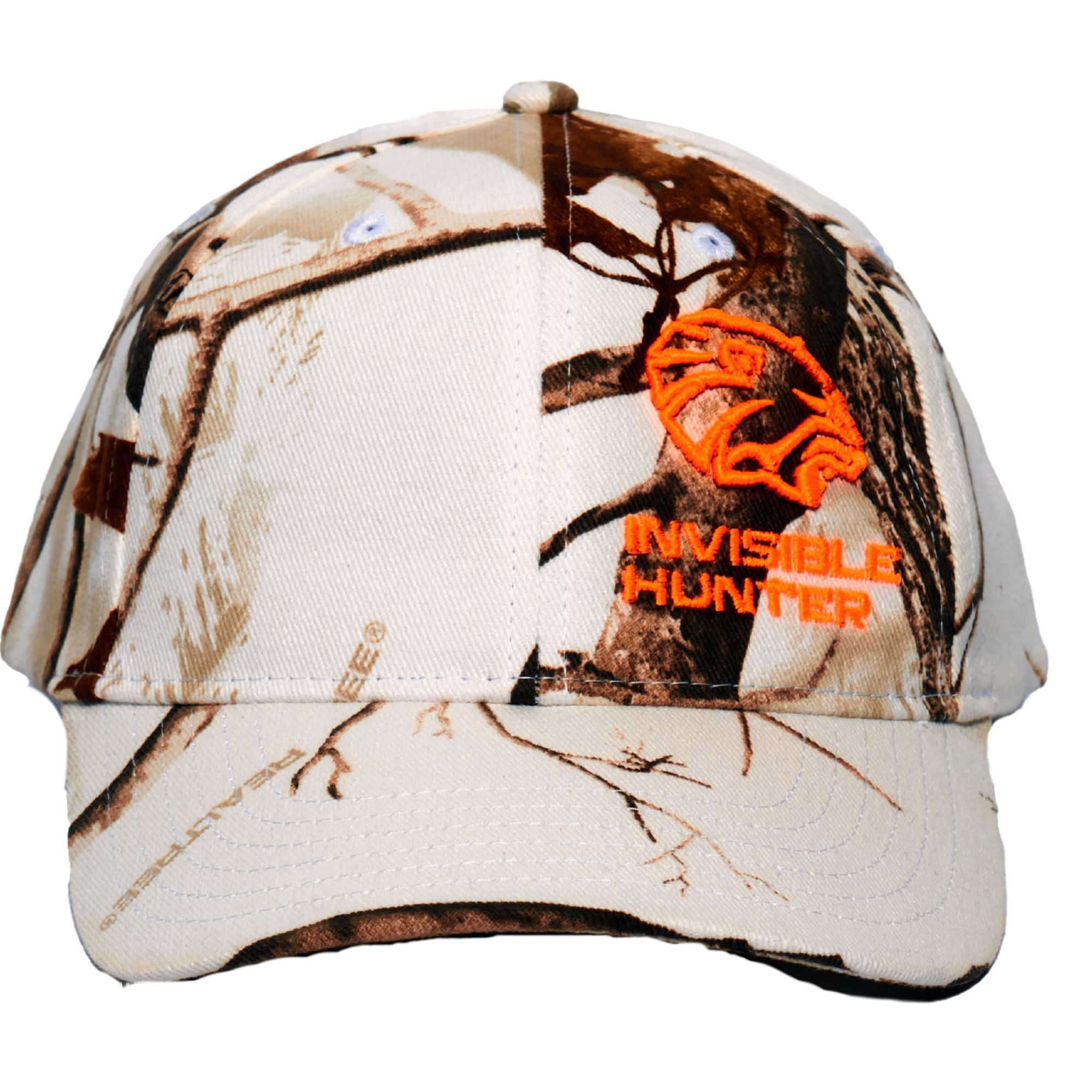 Invisible Hunter Realtree Artic White 100% Fabric Hat – Zone Protects