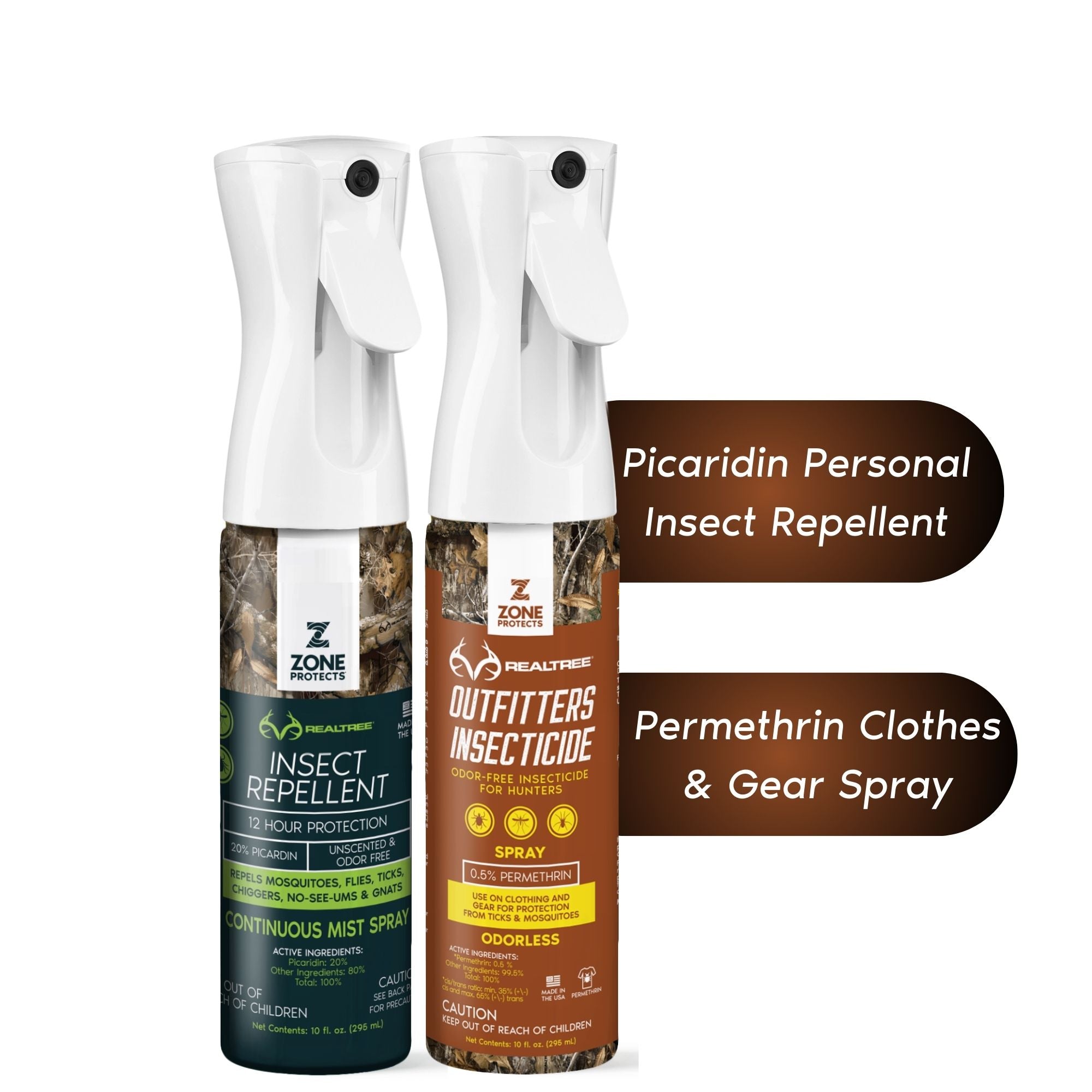 Hunter's Insect Control with Picaridin and Permethrin – Zone Protects