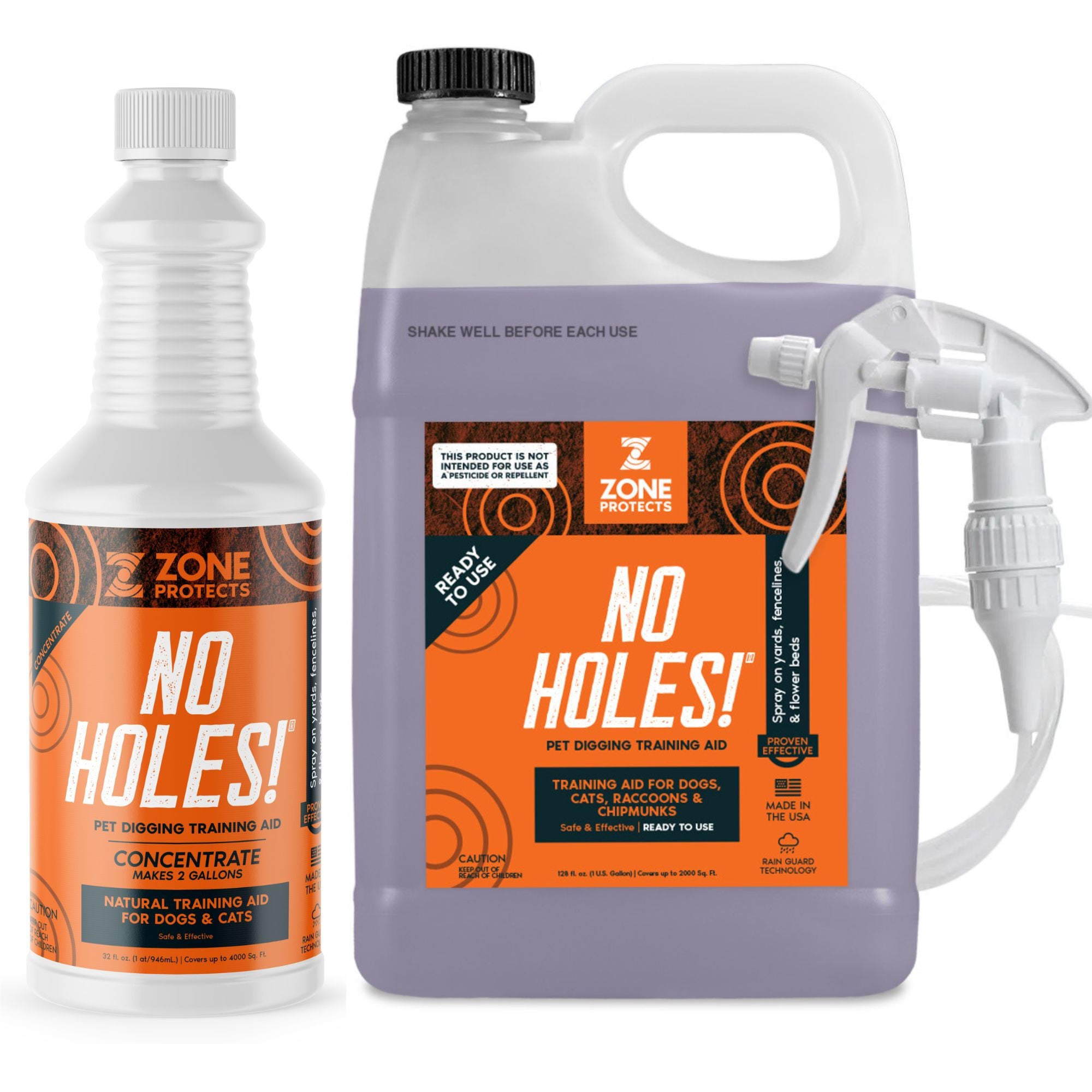 No Holes! Digging Prevention Concentrate/Gallon – Zone Protects