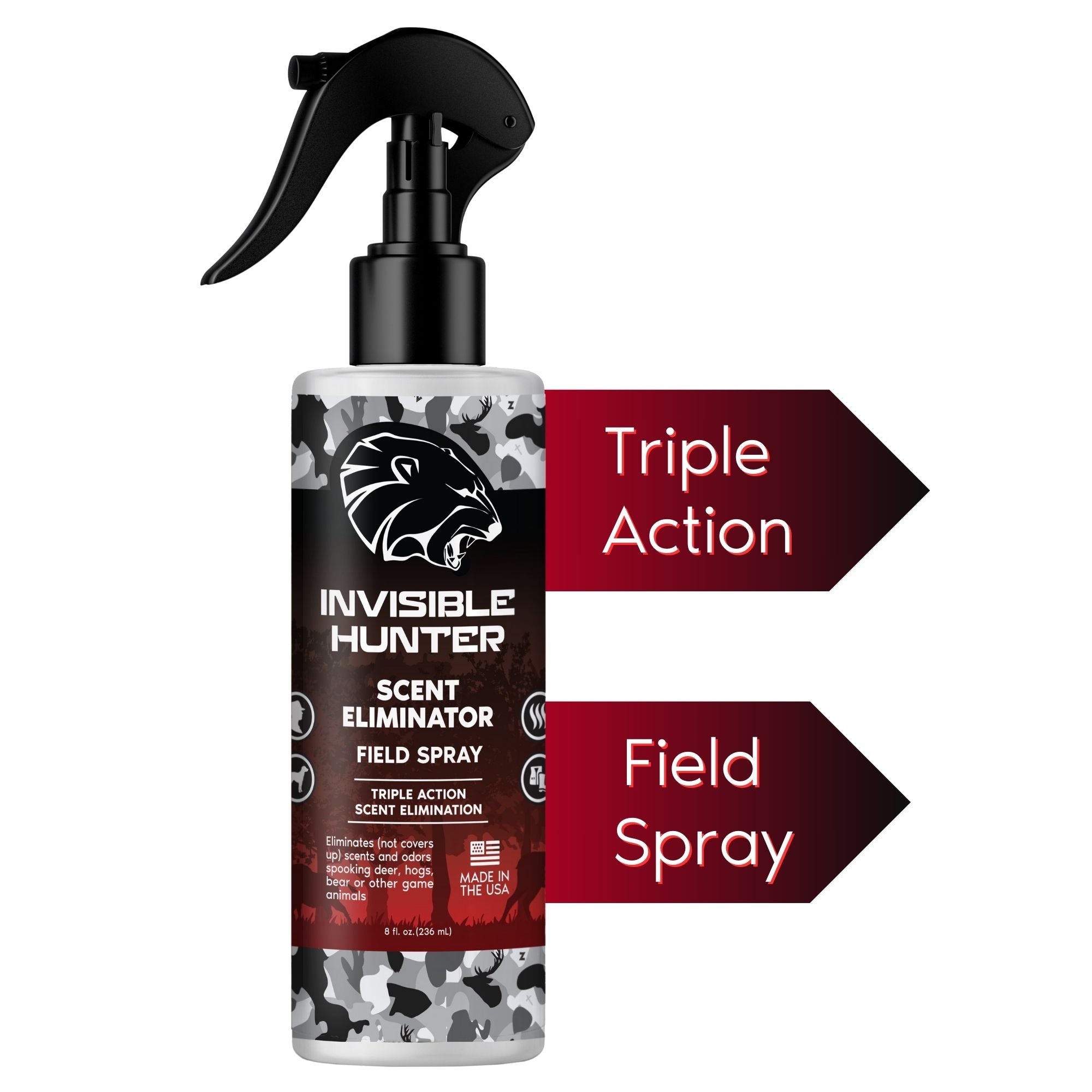 Invisible Hunter Scent Eliminator Field Spray - Zone – Zone Protects